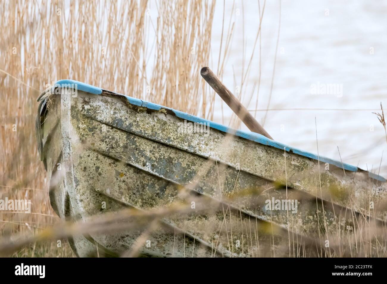 Old rowing boat on shore hi-res stock photography and images - Alamy
