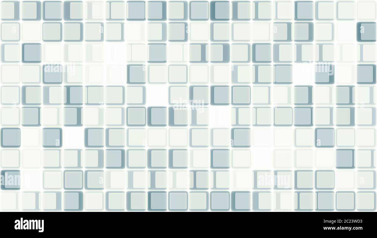 The contour square symbols are organized into halftone array with ...