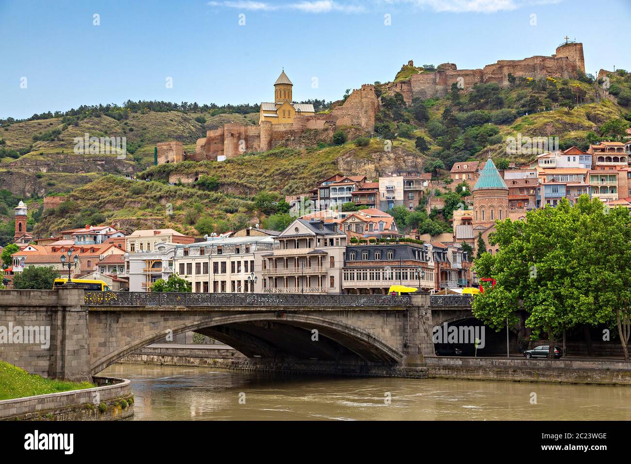 Panorama old town tbilisi hi-res stock photography and images - Alamy