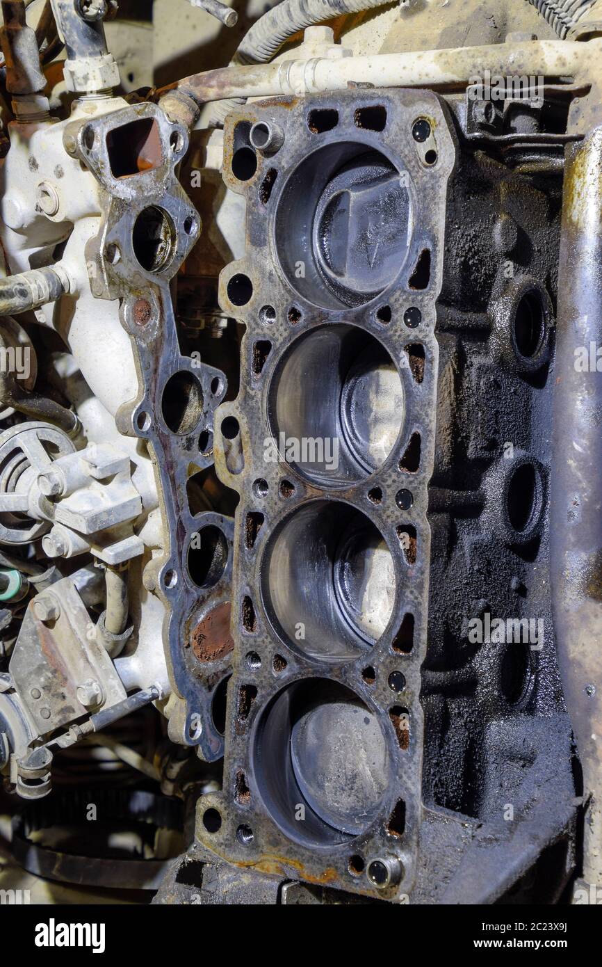 Disassembled motor hi-res stock photography and images - Alamy