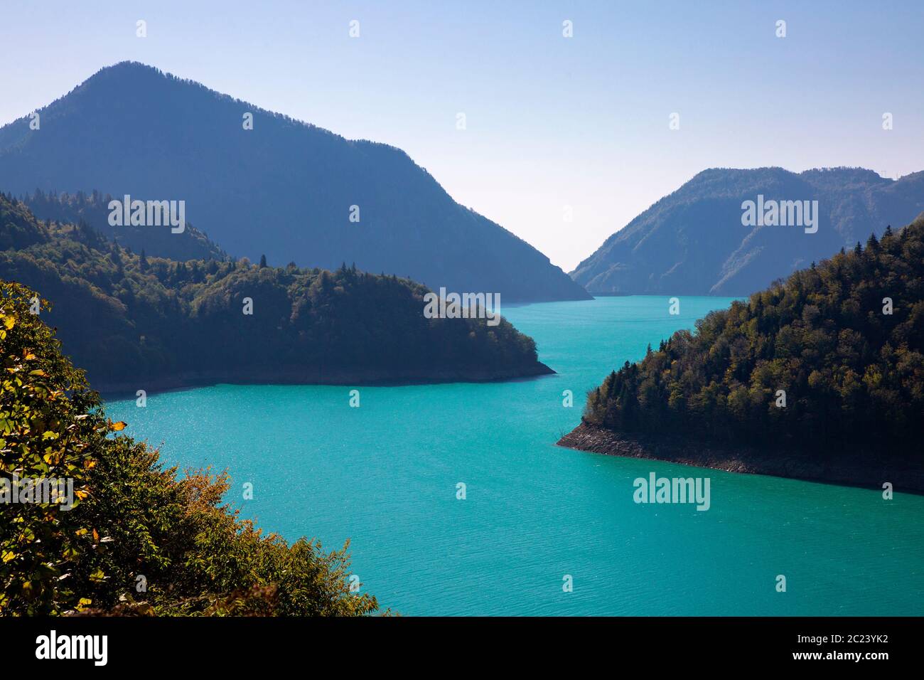 Enguri lake hi-res stock photography and images - Alamy