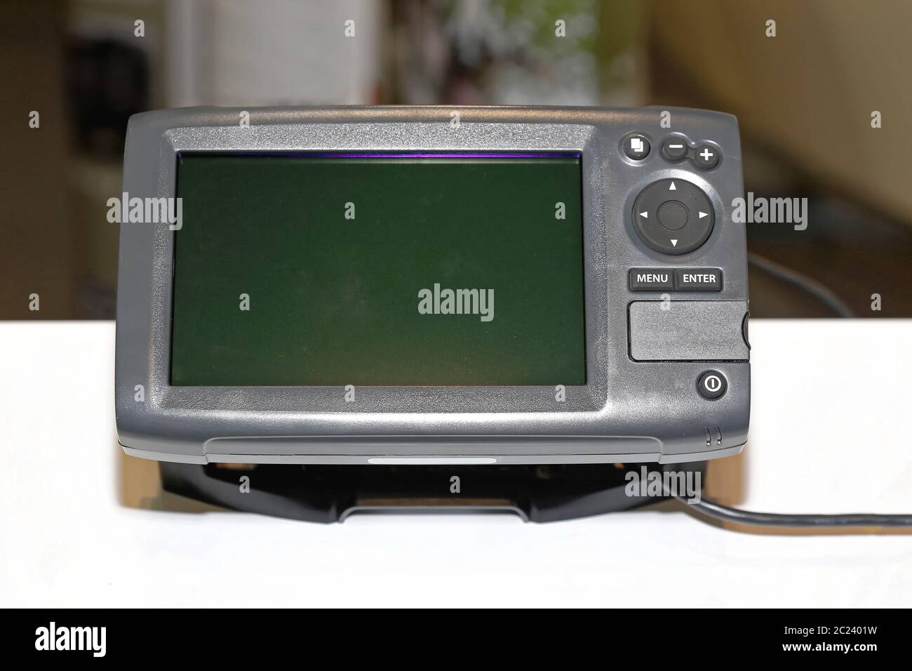 GPS Navigation Device With Big Screen Stock Photo - Alamy