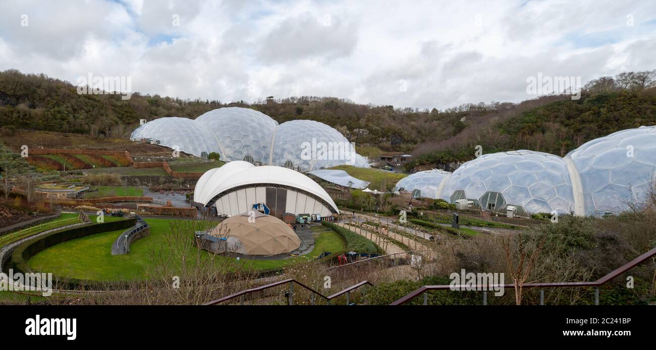 Eden project winter hi-res stock photography and images - Alamy
