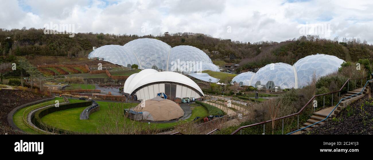 Eden project winter hi-res stock photography and images - Alamy