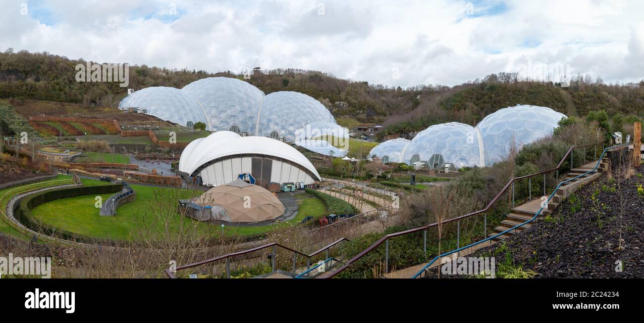 Eden project winter hi-res stock photography and images - Alamy