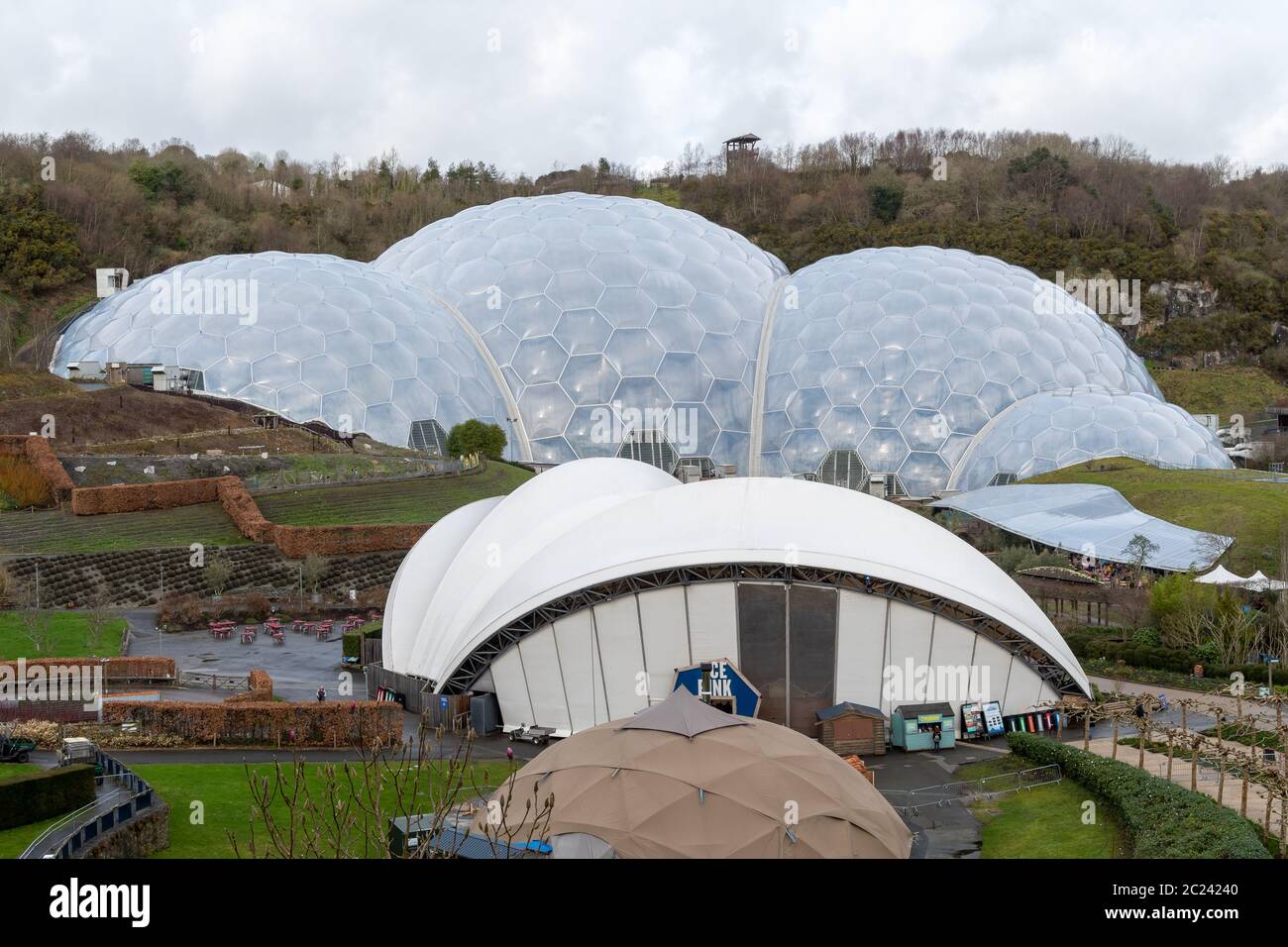 Eden project winter hi-res stock photography and images - Alamy