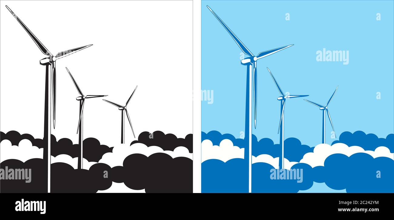 Environmental composition Stock Vector Images - Alamy