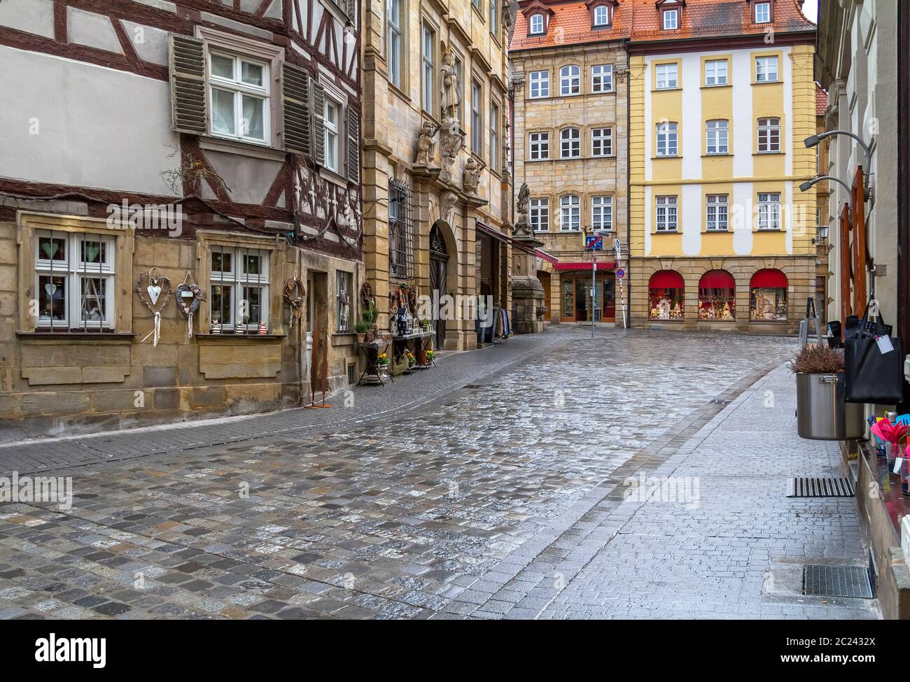 Alley in bamberg hi-res stock photography and images - Alamy
