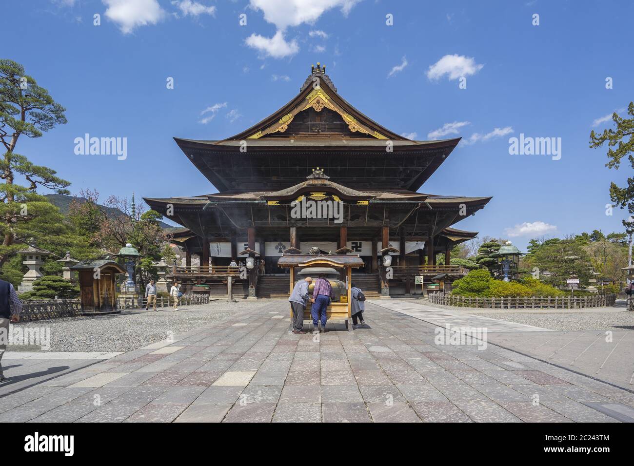 The Main Hall of Zenkoji Temple in Nagano, Japan Stock Photo - Alamy