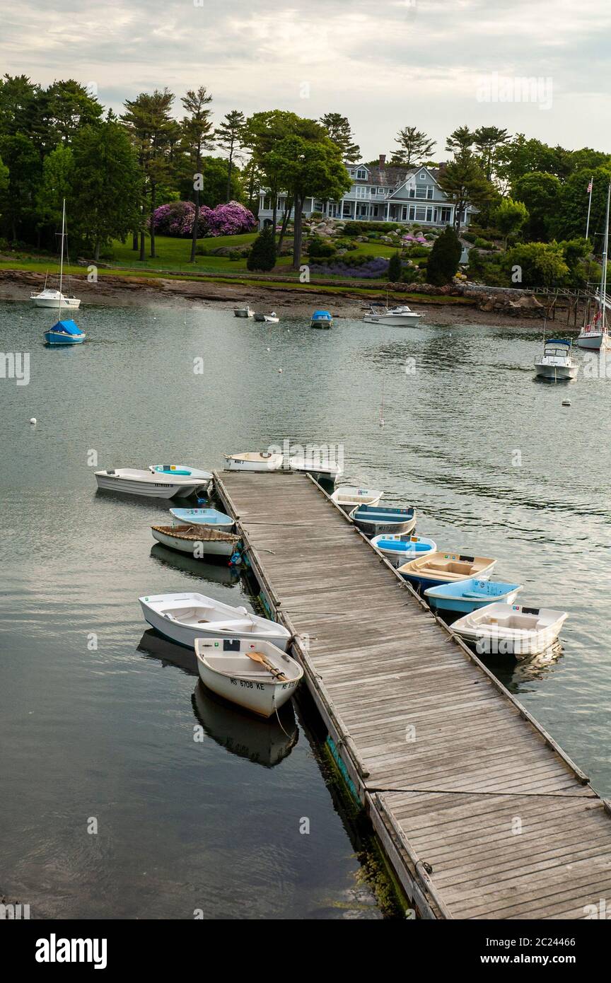 Scenic dockside on the Coast Stock Photo - Alamy