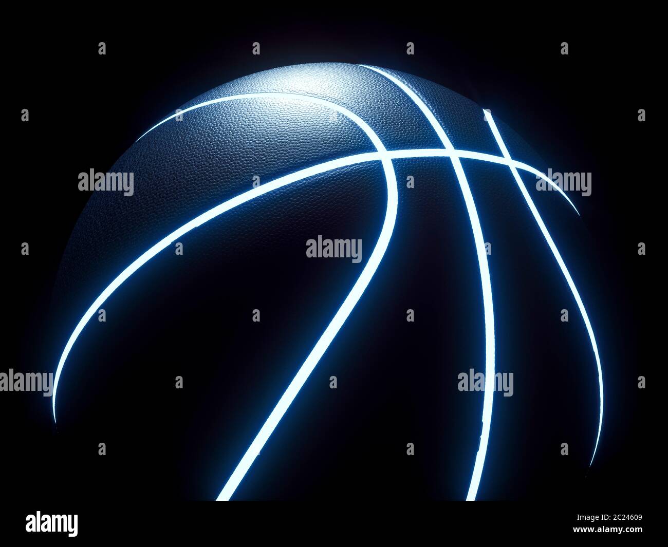 Neon basketball court hi-res stock photography and images - Alamy