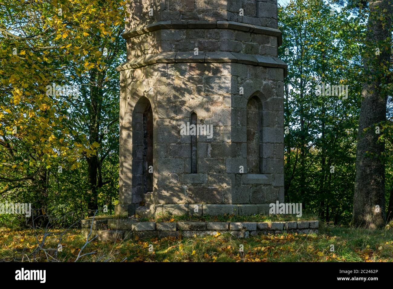 Keith's Tower, Park, Aberdeenshire, 1st November 2017. A folly called ...