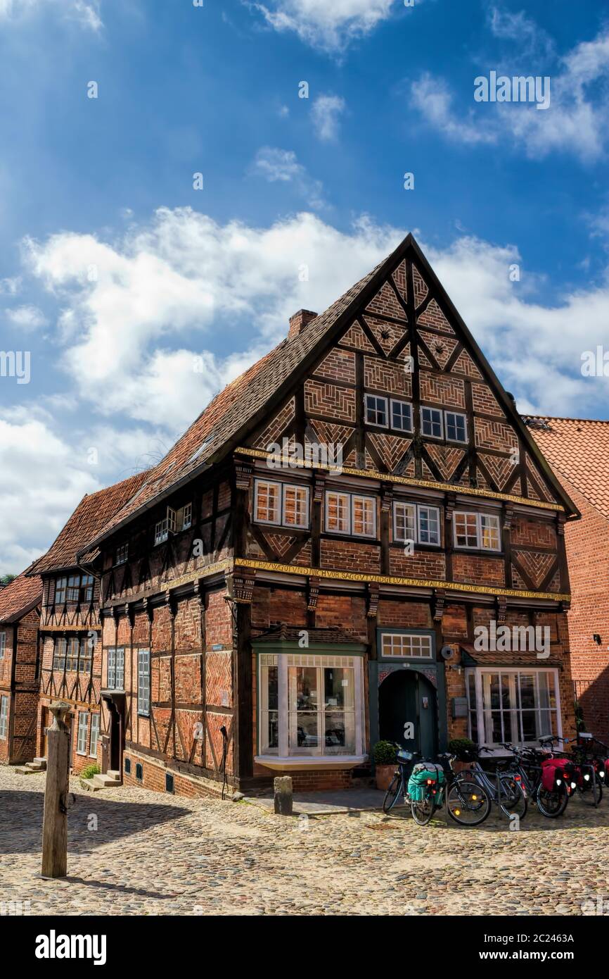 Old house in Mölln, Germany Stock Photo - Alamy