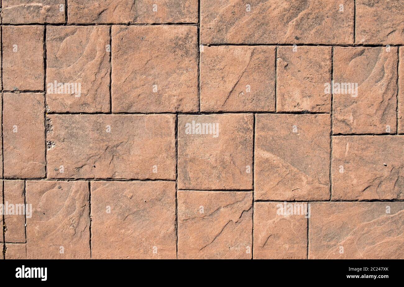 stamped concrete pavement, slate stone tile on cement stones pattern ...