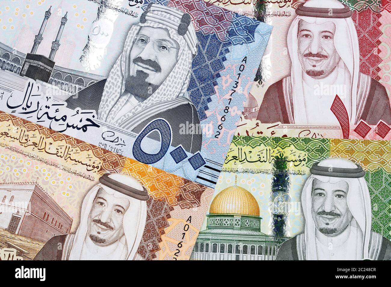 Saudi riyal note hi-res stock photography and images - Alamy