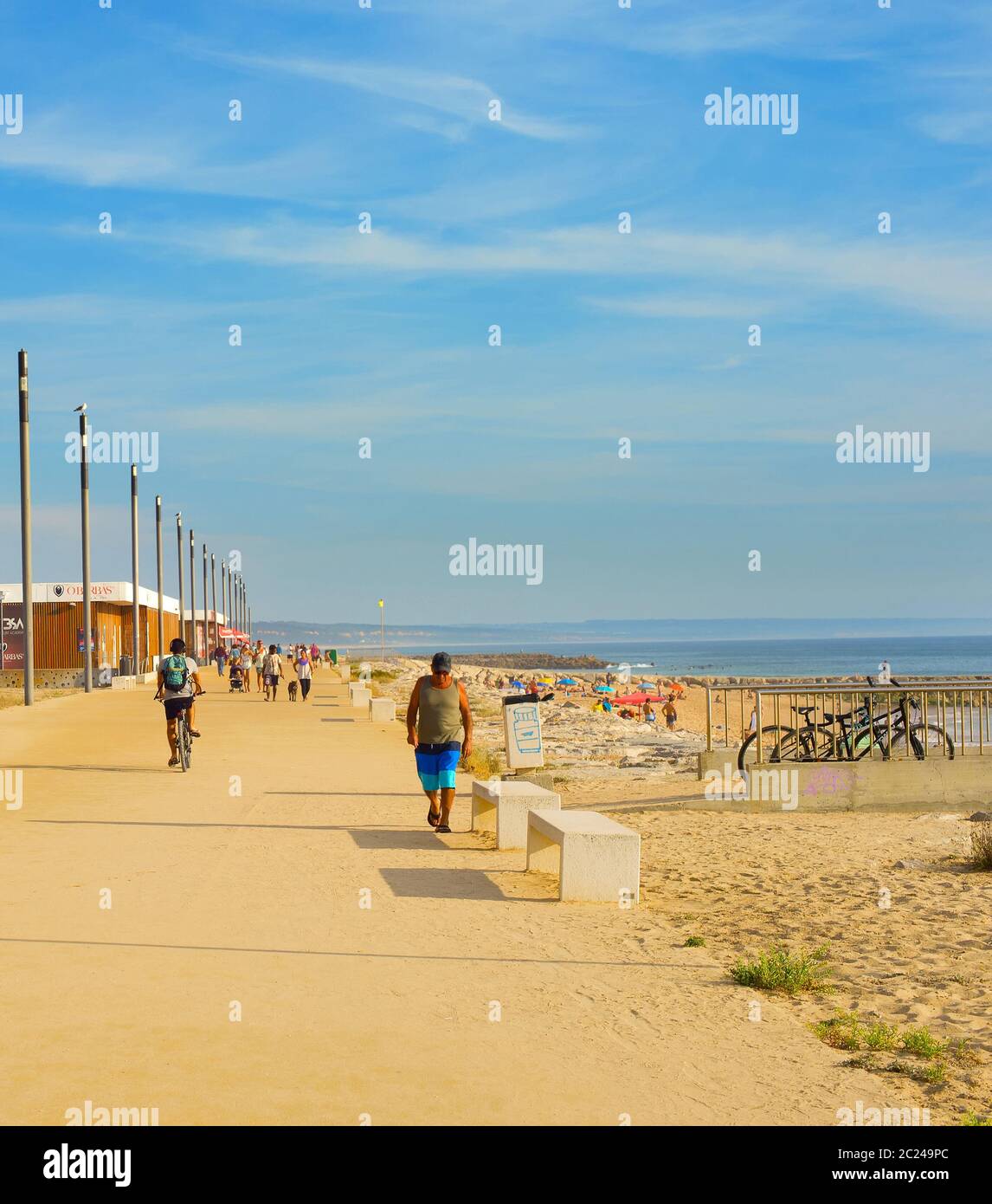 Caparica waves hi-res stock photography and images - Alamy