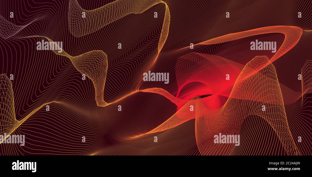 Soothing Energy Background with Pattern Line Design Concept Stock Photo ...