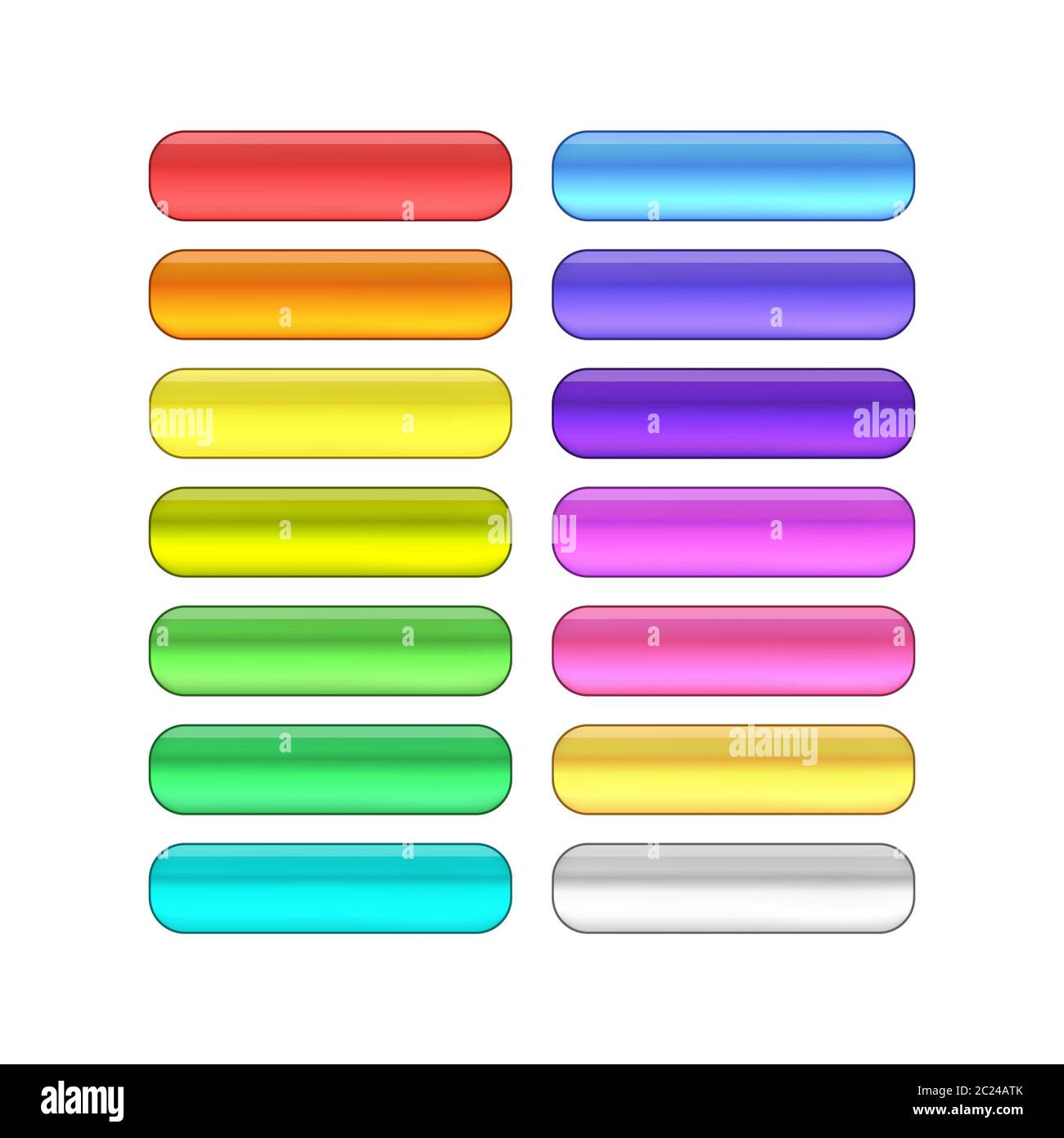 web buttons set Stock Photo - Alamy