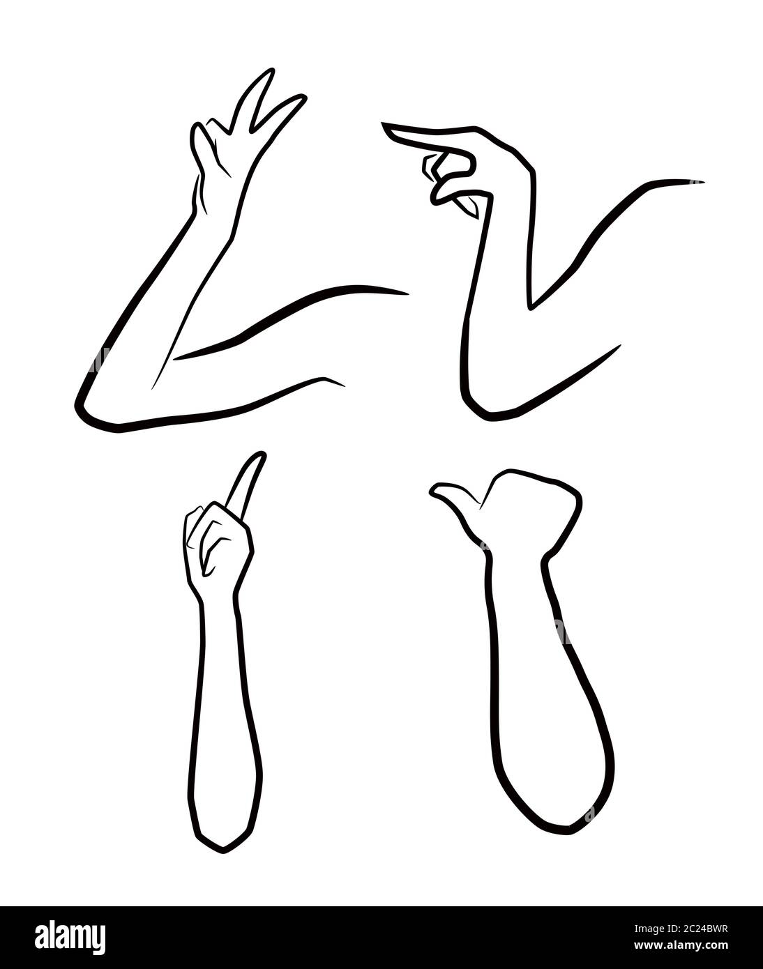 Girl left of screen Cut Out Stock Images & Pictures - Alamy