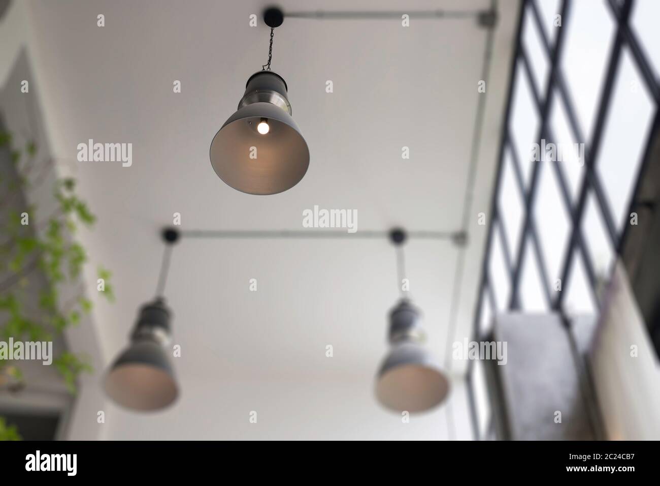 Light bulb design for minimal room style, stock photo Stock Photo - Alamy