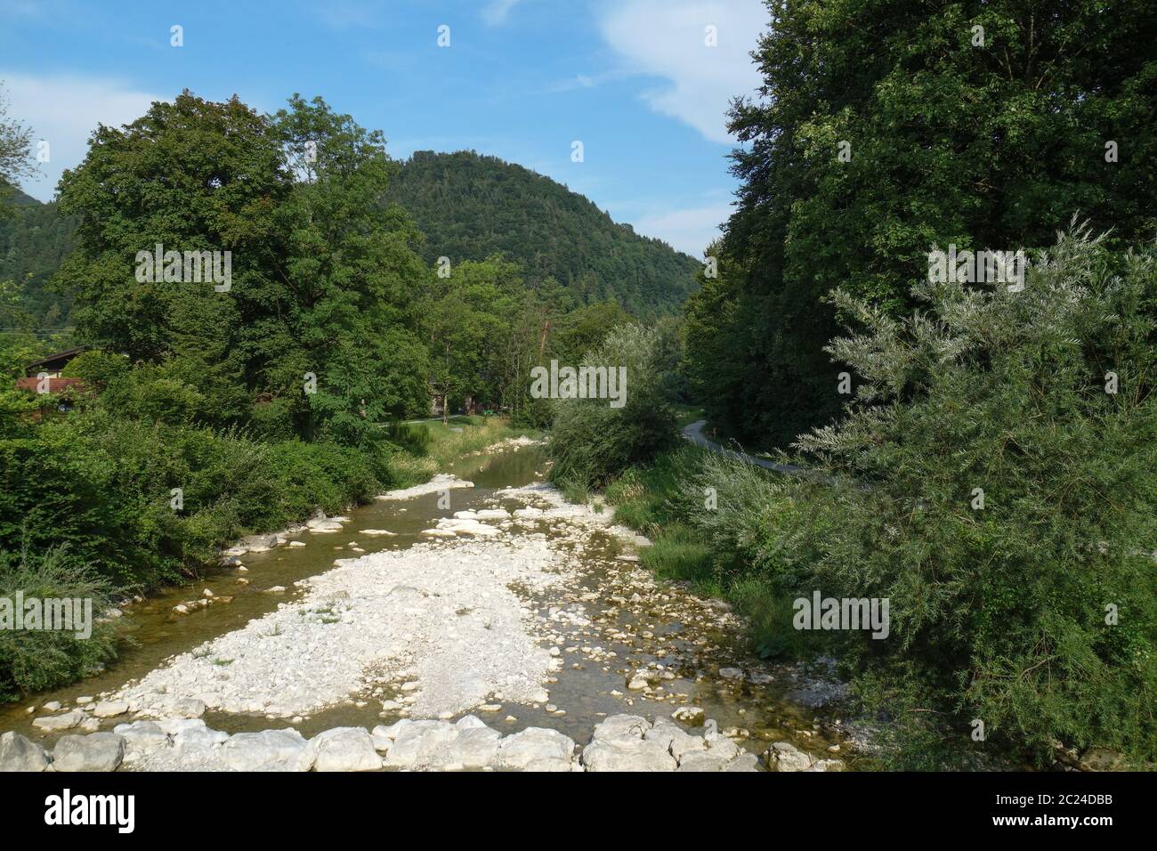 hiking in the german alps Stock Photo - Alamy