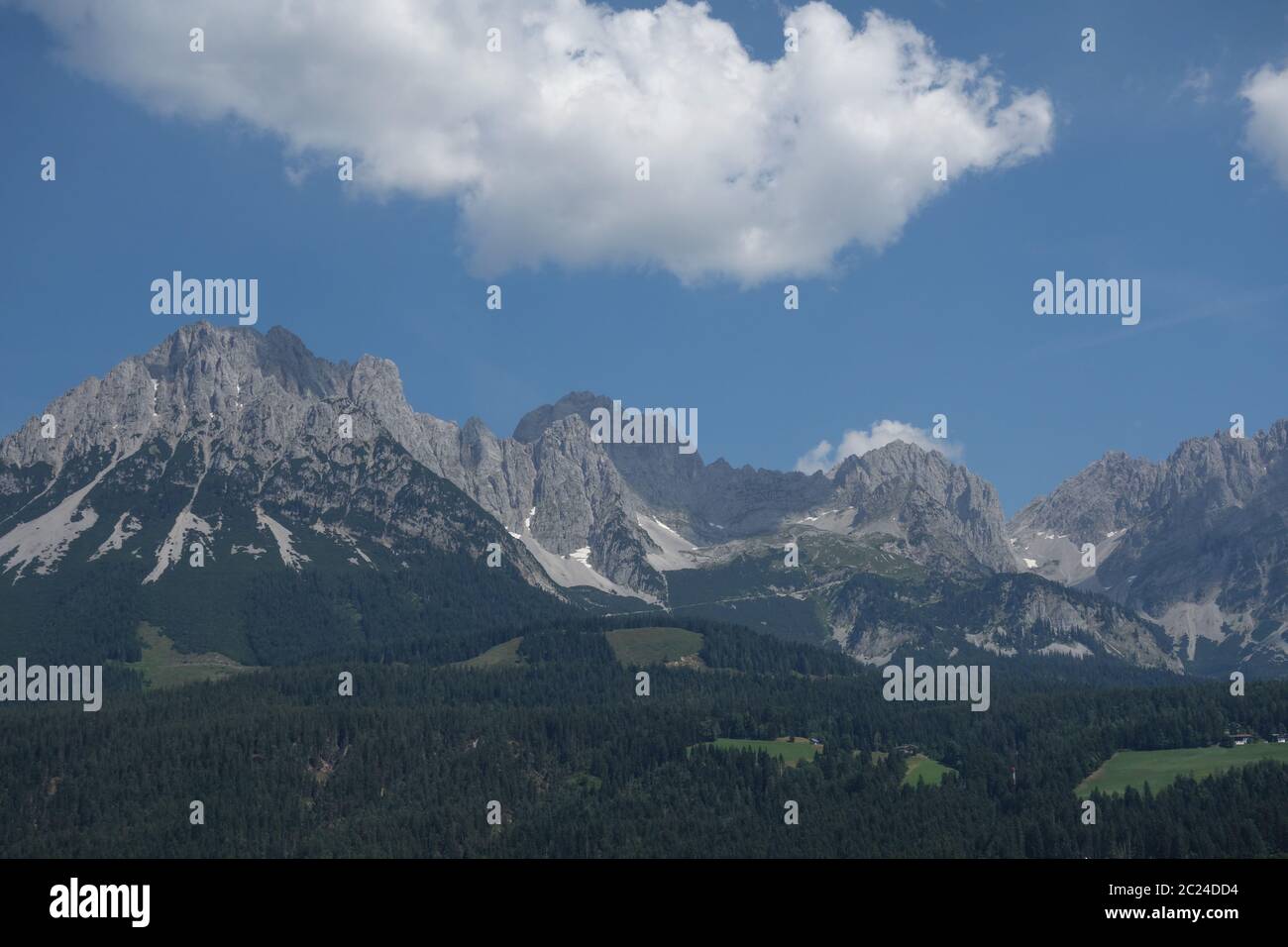 hiking in the german alps Stock Photo - Alamy