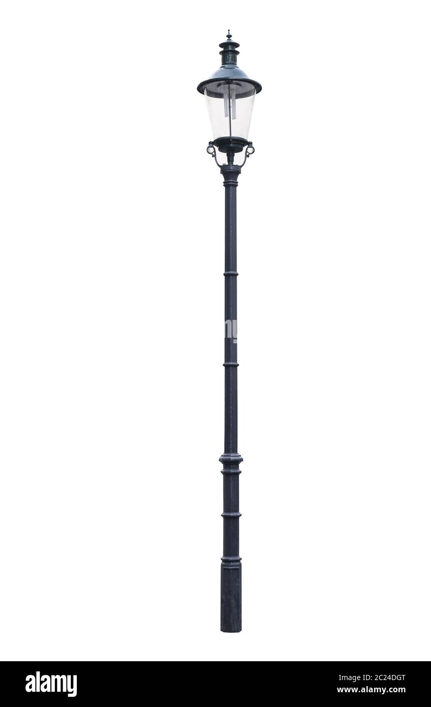 Street lamppost, isolated Stock Photo - Alamy