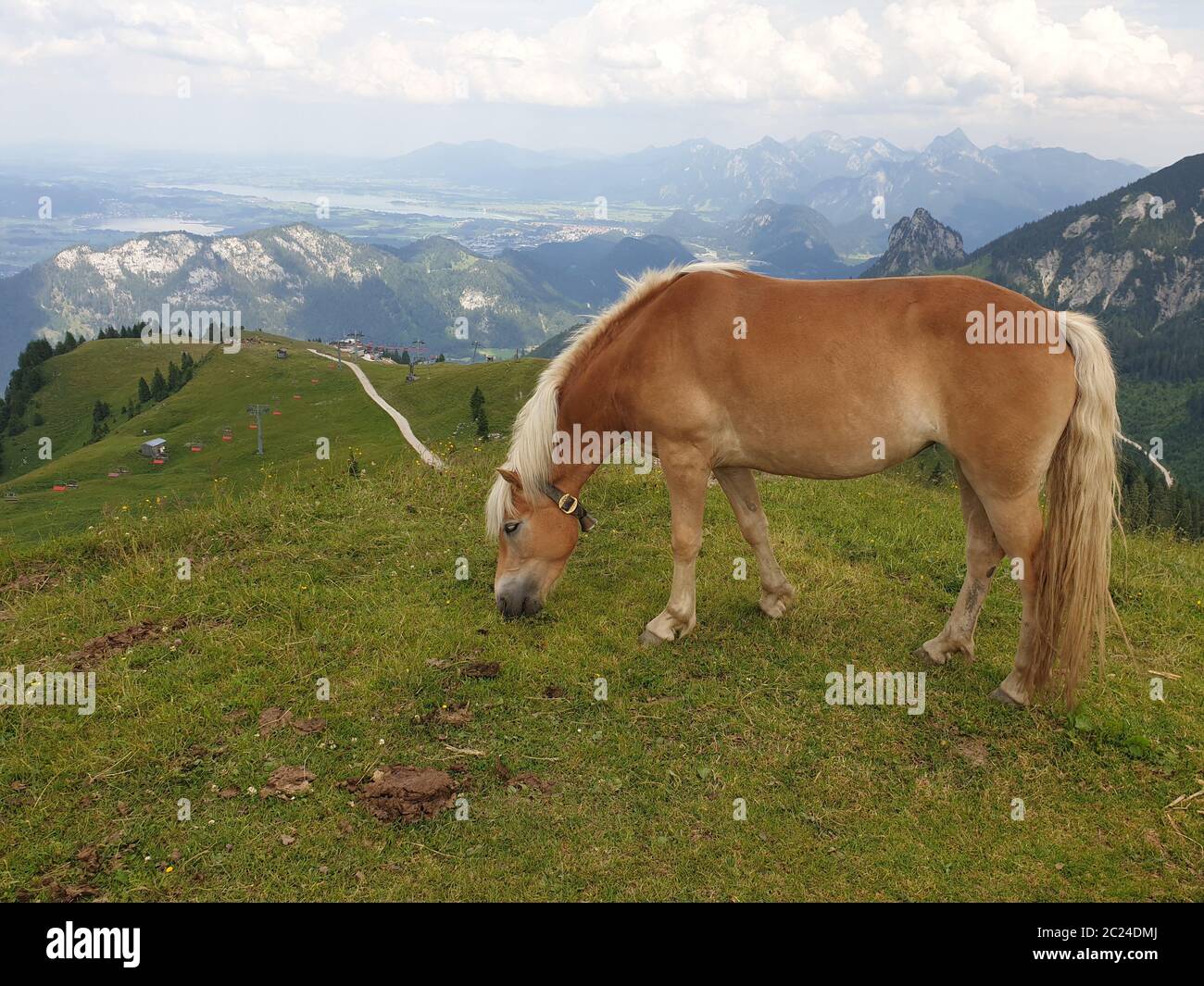 hiking in the german alps Stock Photo - Alamy