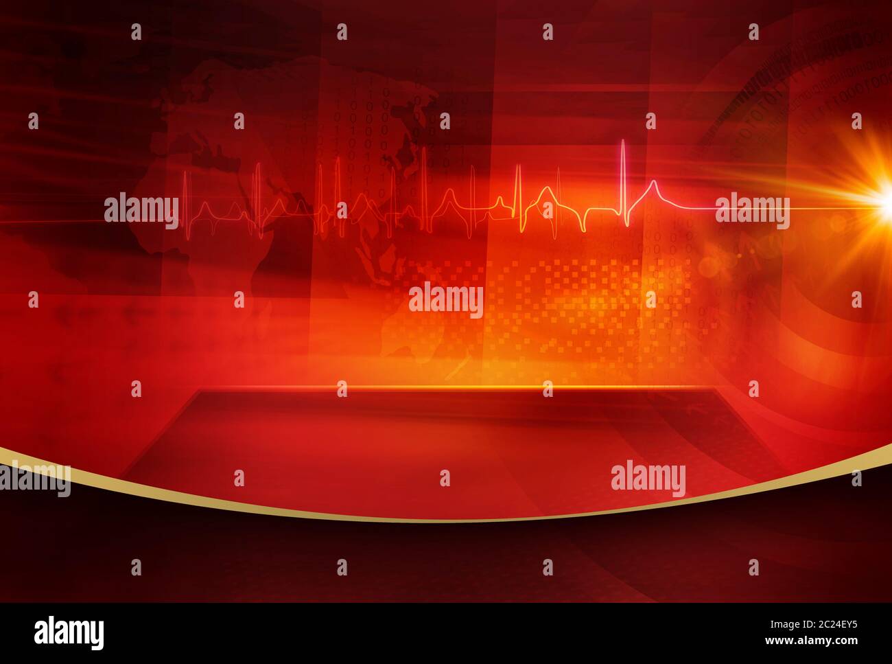Medical Abstract Background; Suitable for Healthcare and Medical News ...