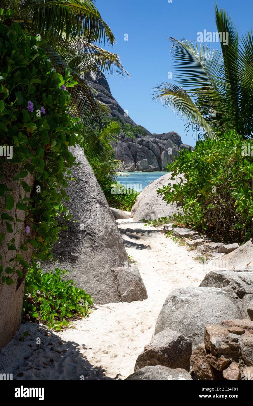 Sand path in shallow sea hi-res stock photography and images - Alamy