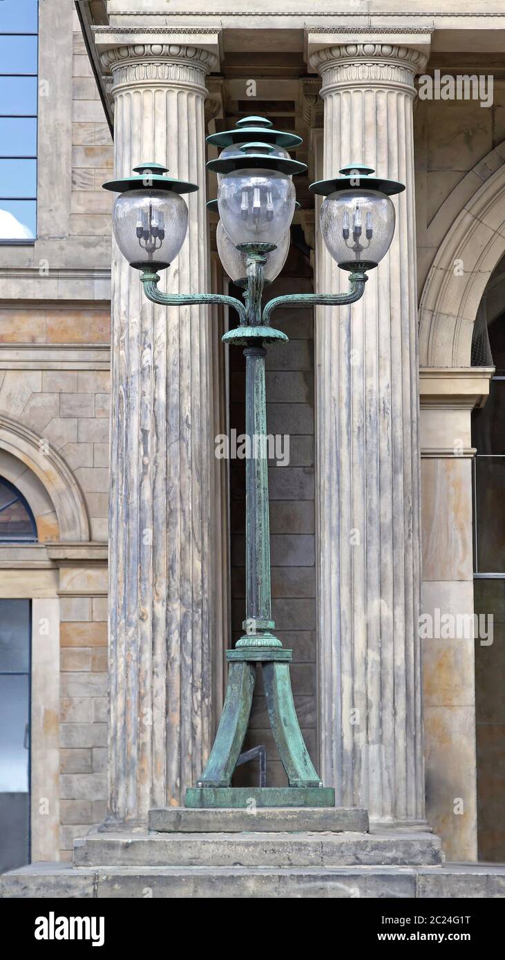 Fluorescent CFL Energy Saving Street Lights Stock Photo - Alamy