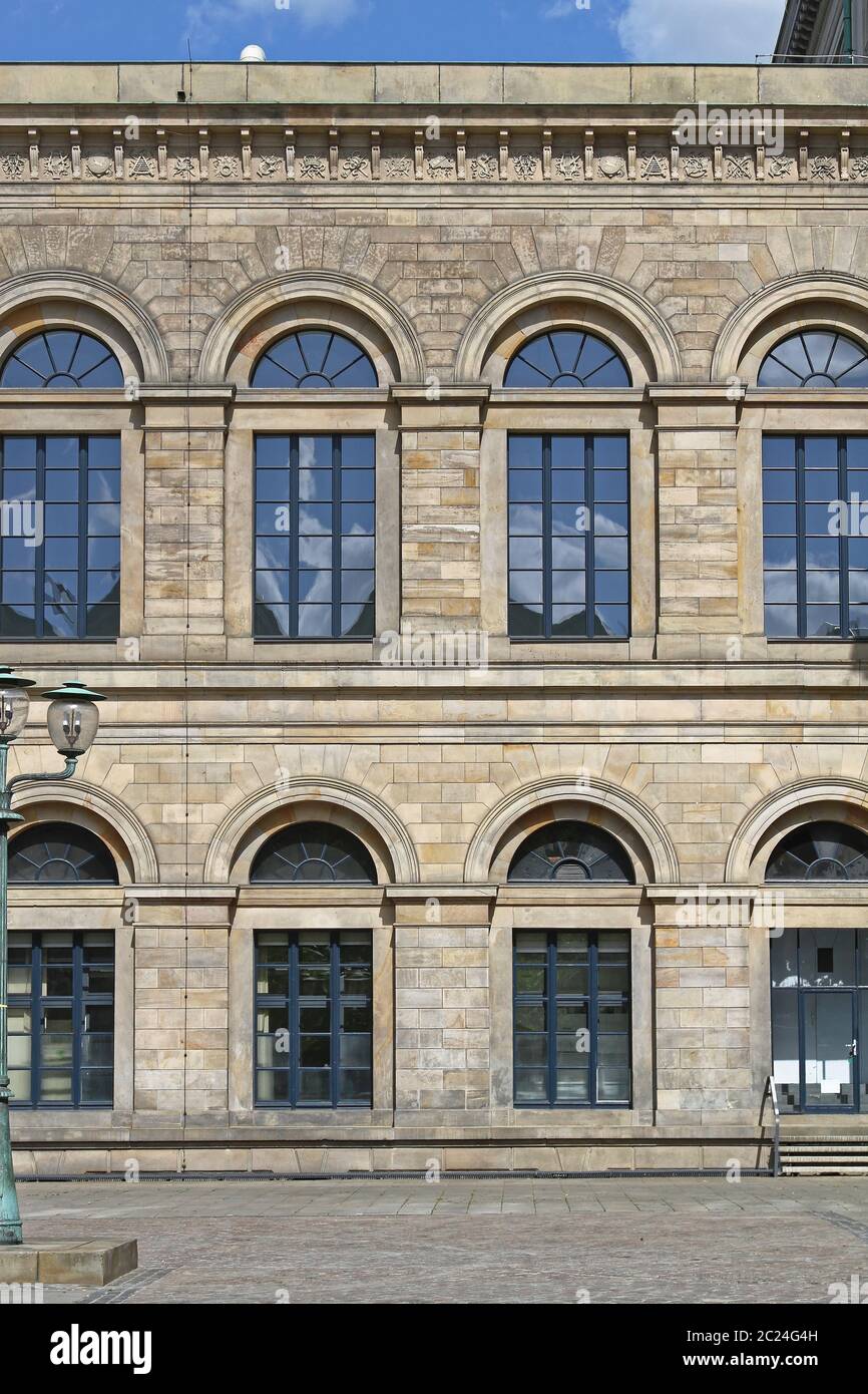 Classic Style Arch Windows in Hanover Germany Stock Photo - Alamy