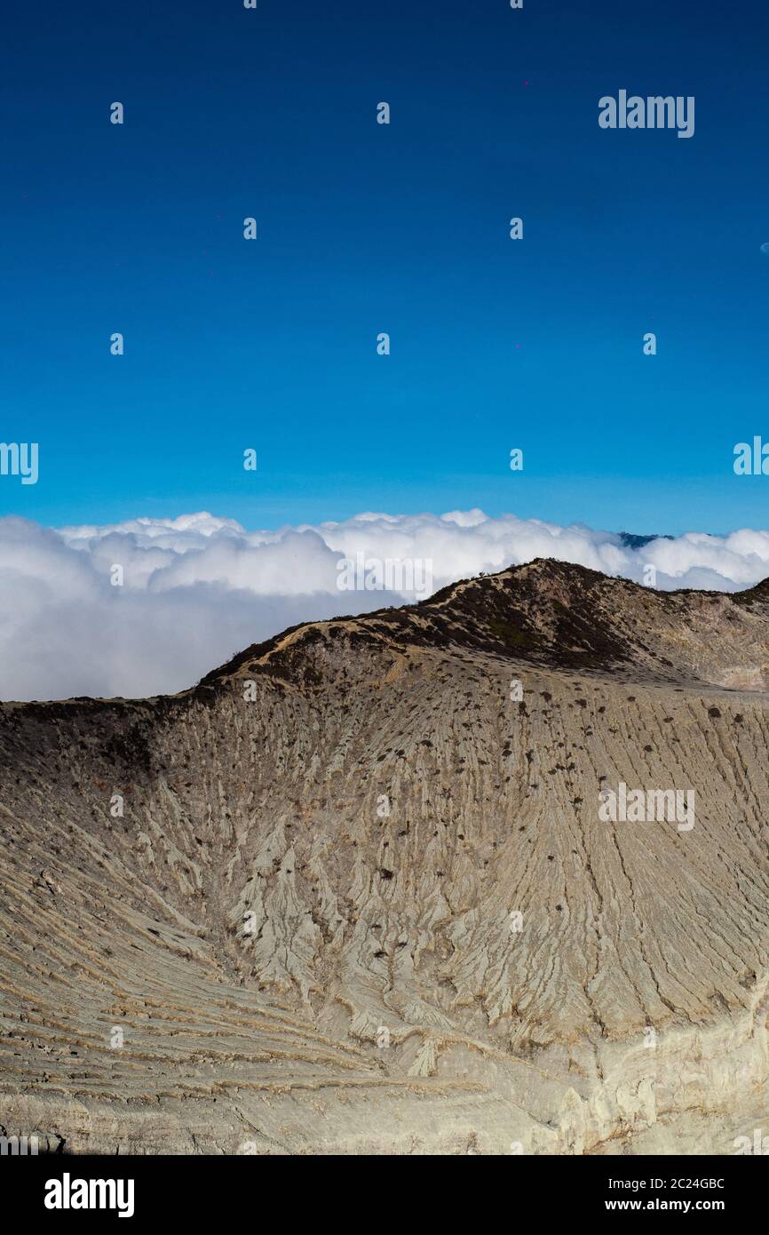 Ijen crater aerial hi-res stock photography and images - Alamy