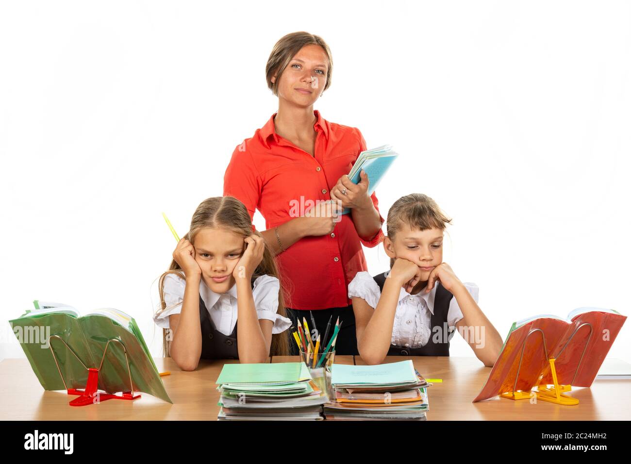 Elementary school students bored hi-res stock photography and images ...