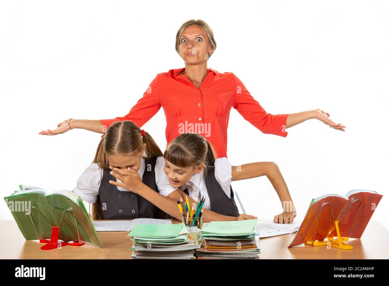 Naughty kids and class hi-res stock photography and images - Alamy