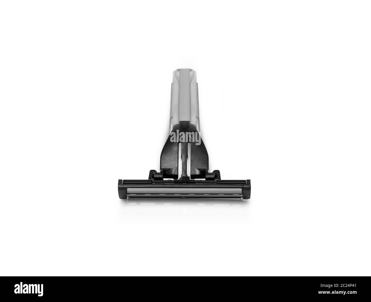 Men's shaving razor. Studio shot isolated on white background Stock ...