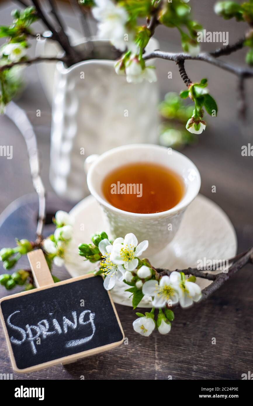 Tea time concept Stock Photo - Alamy