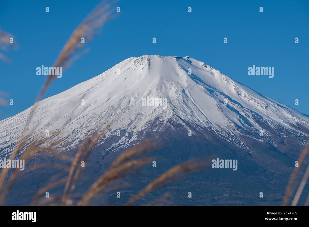 The majestic snow capped Mount Fuji, Japan Stock Photo - Alamy