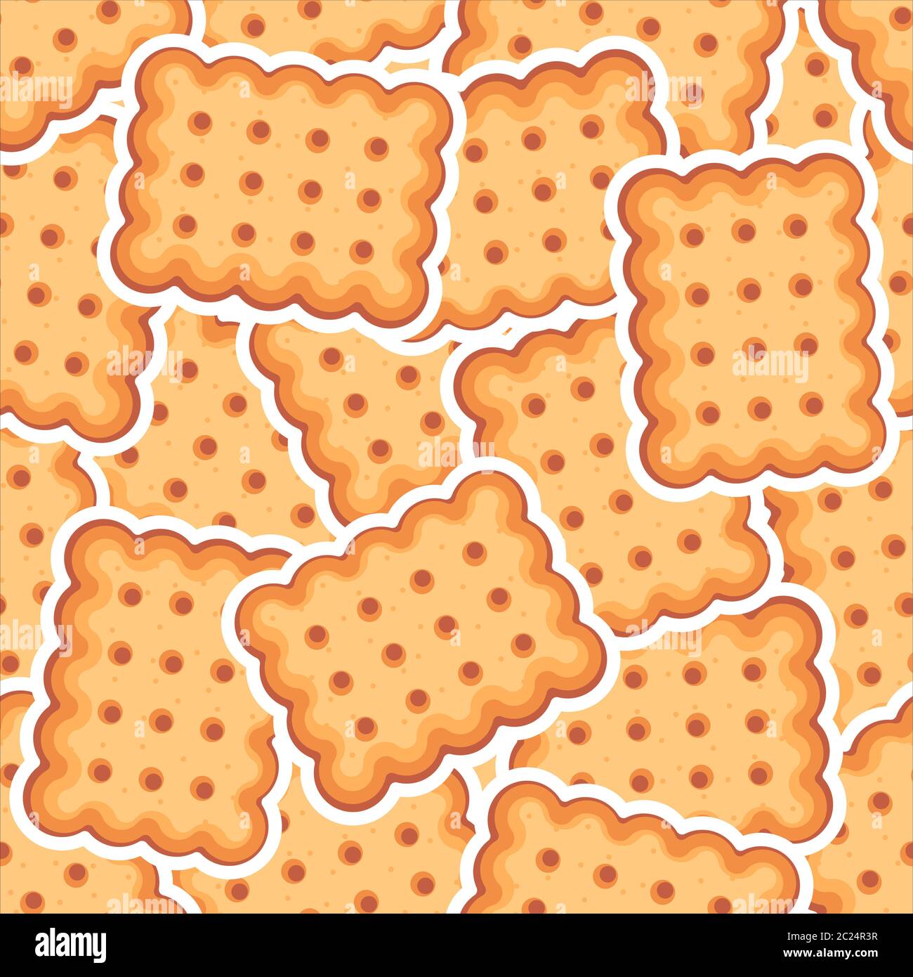 Seamless texture of cracker hi-res stock photography and images - Alamy