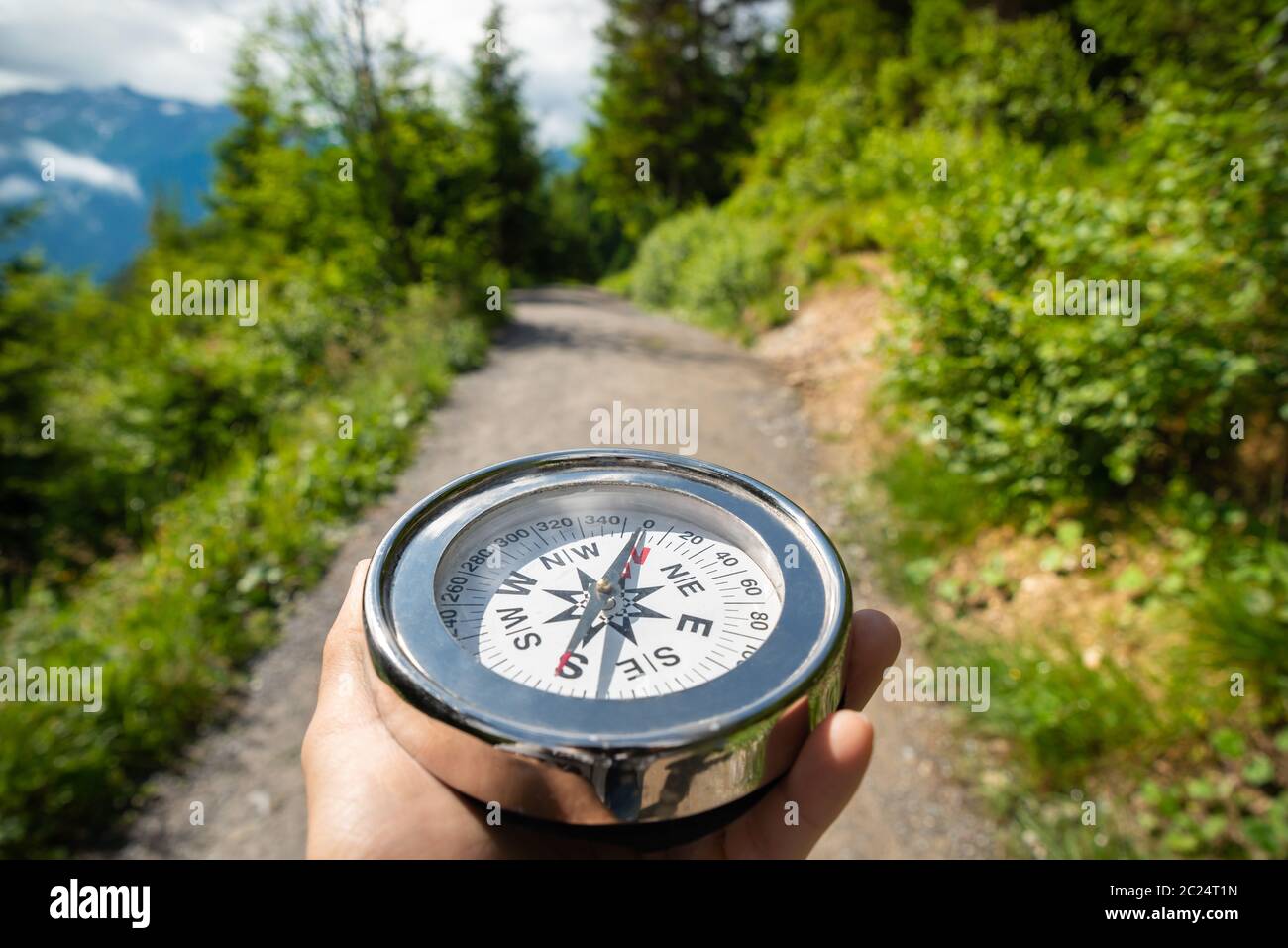 Hiking geo trail hi-res stock photography and images - Alamy
