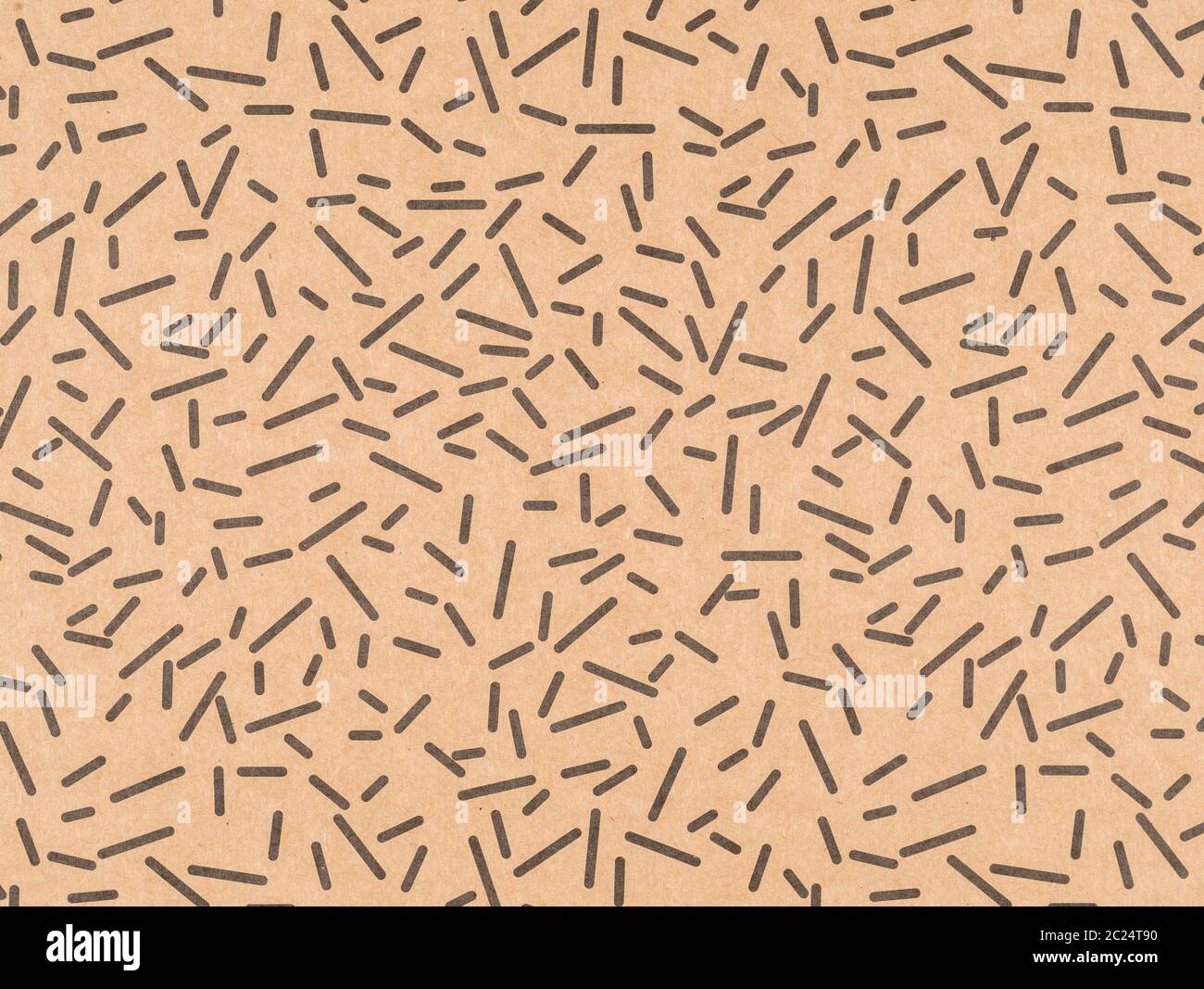 Brown craft paper with a stroke pattern Stock Photo - Alamy