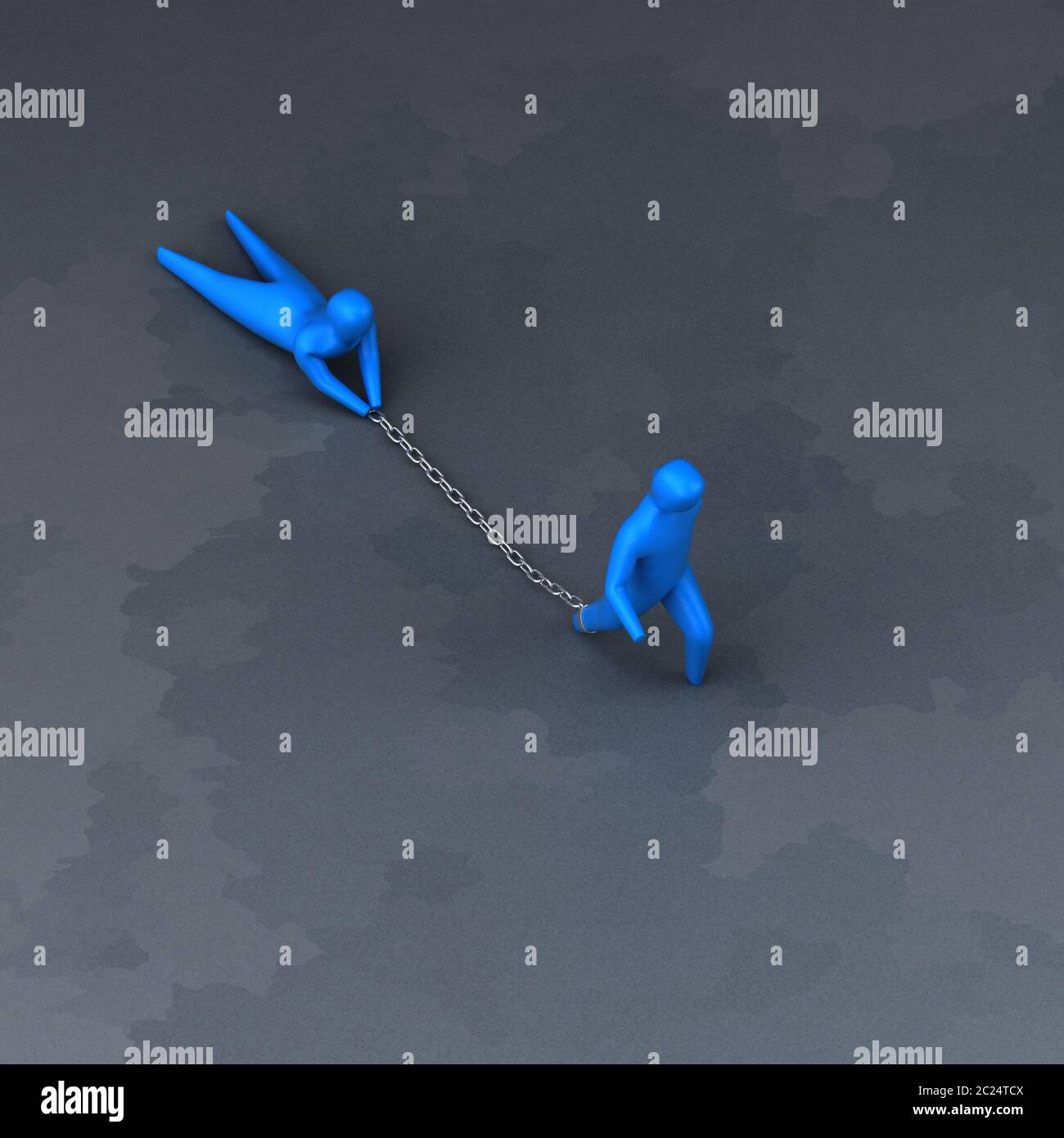 Burden symbol - 3D Illustration Stock Photo - Alamy