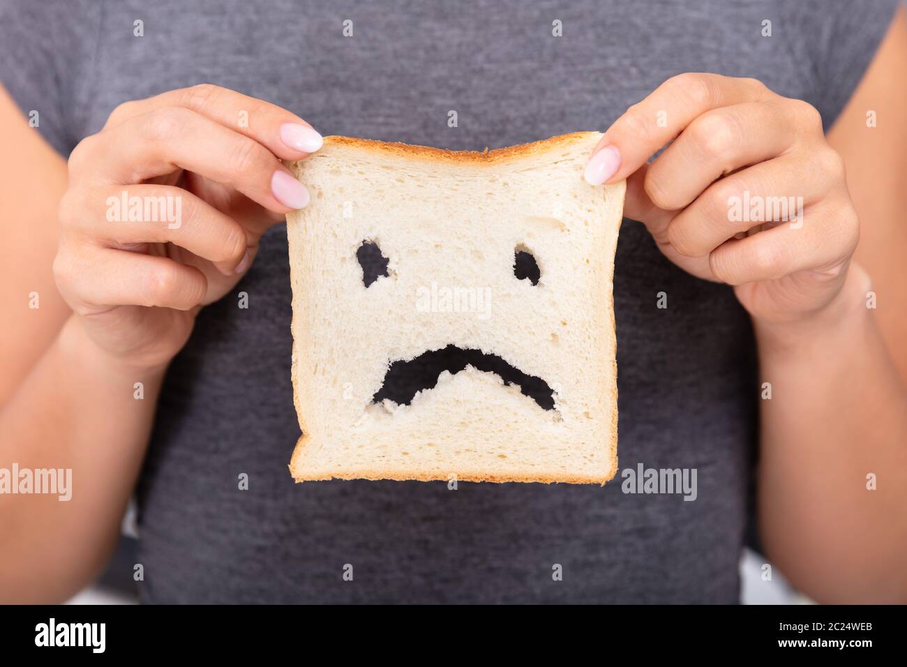 Sad face bread hi-res stock photography and images - Alamy