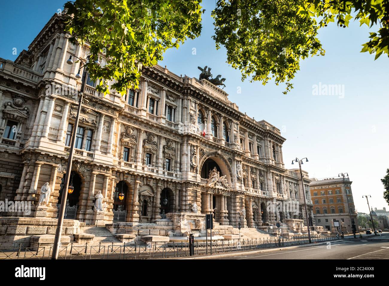 Exterior Of Supreme Court of Cassation, Rome, Italy Stock Photo - Alamy
