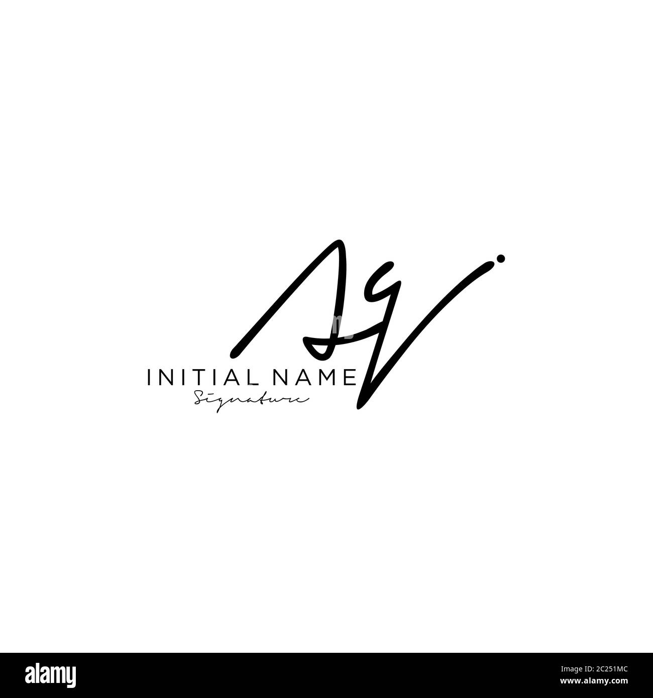 Aq initials logo hi-res stock photography and images - Alamy