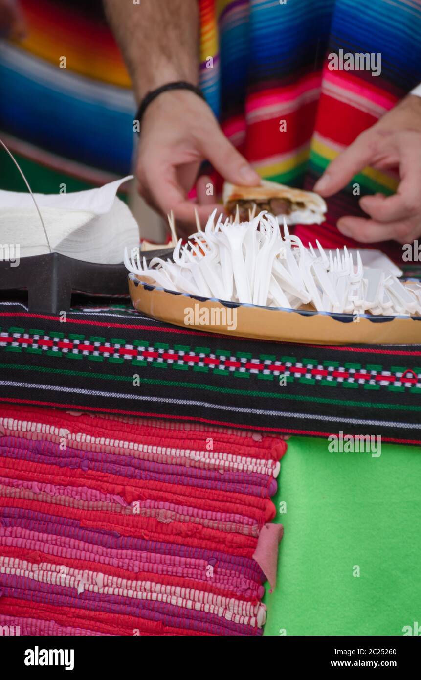 Mexican hat, banans, cooking Stock Photo - Alamy