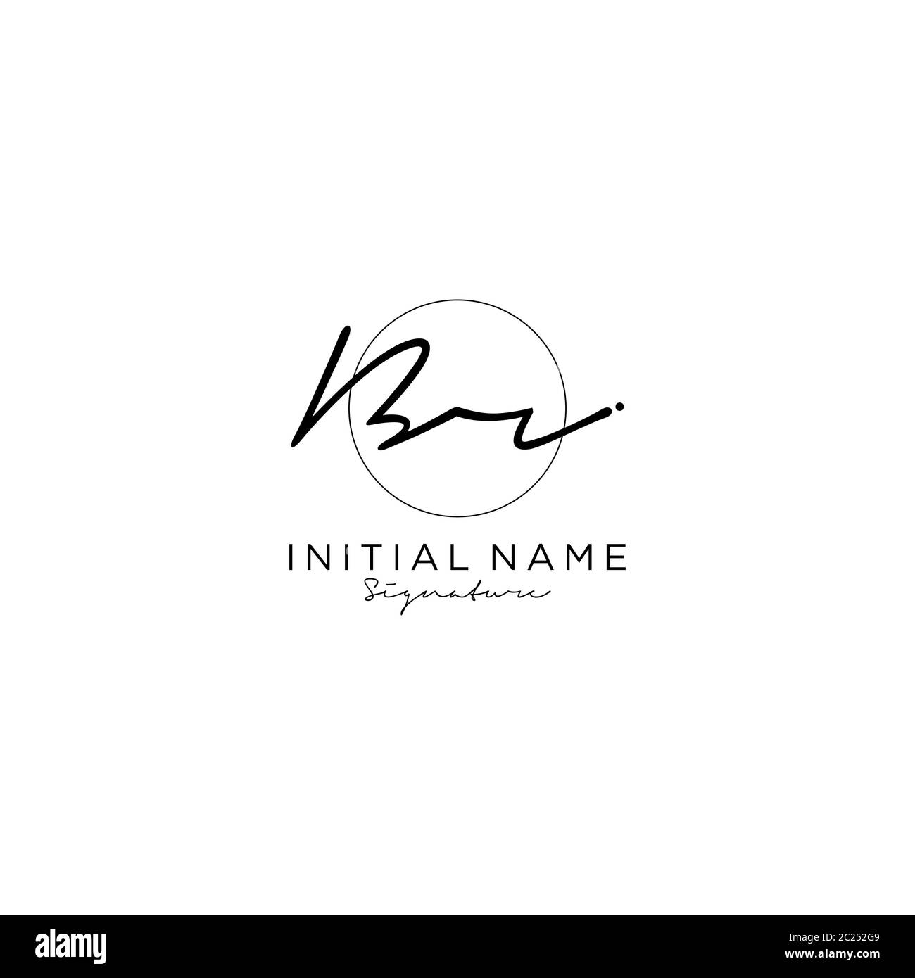 Br initials logo Stock Vector Images - Alamy