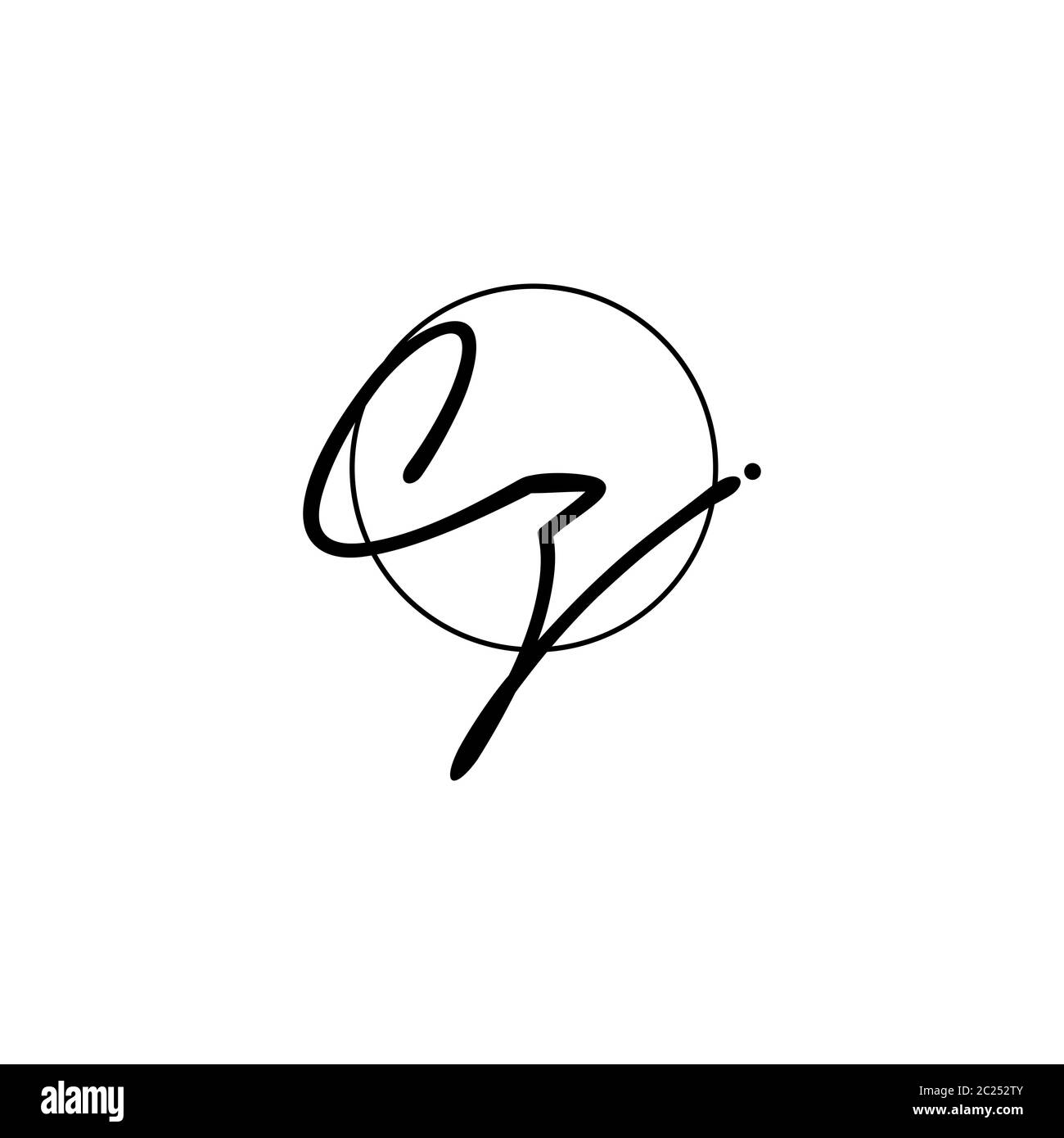 Cz initials logo hi-res stock photography and images - Alamy