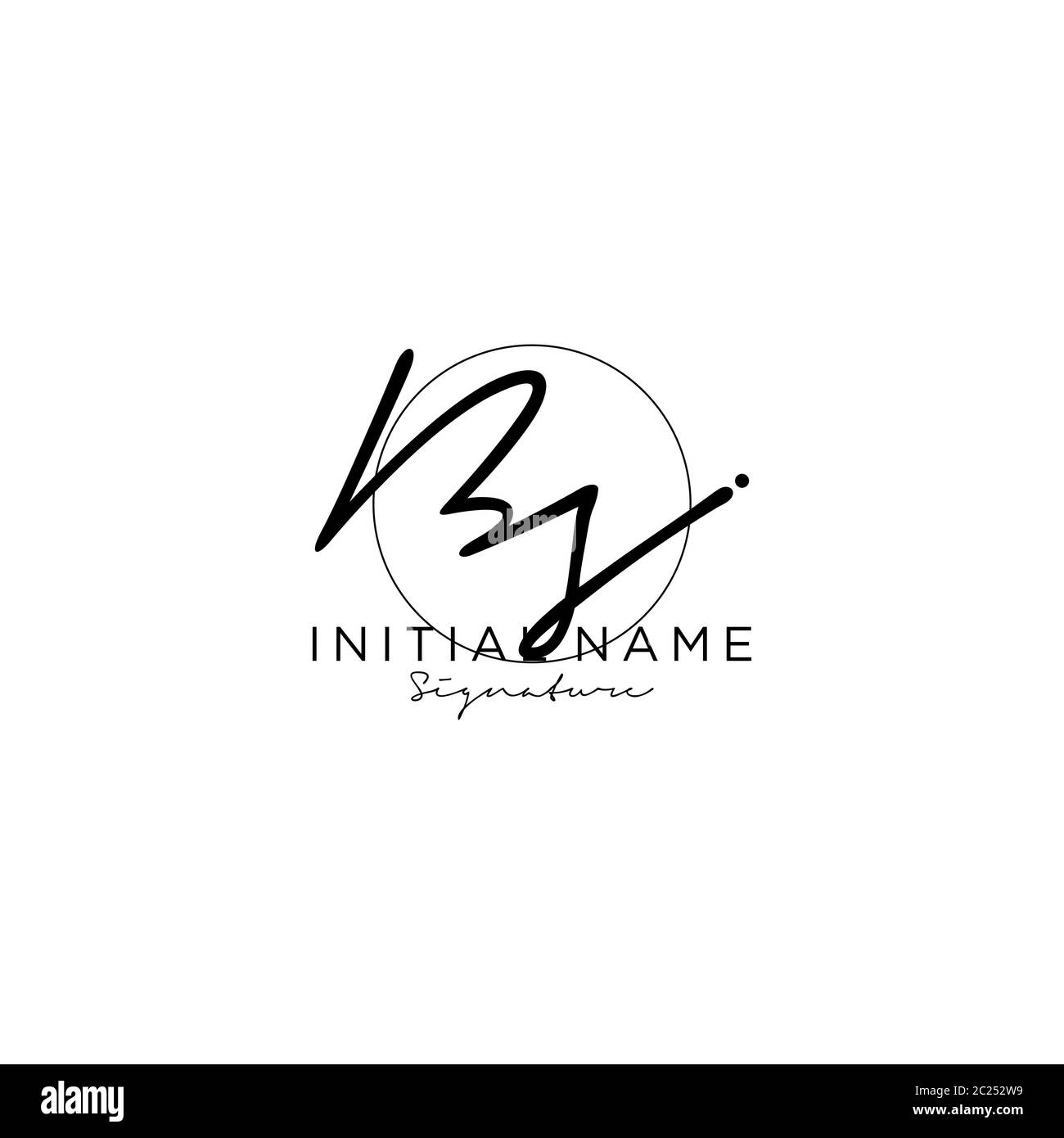 Bs initials logo hi-res stock photography and images - Alamy