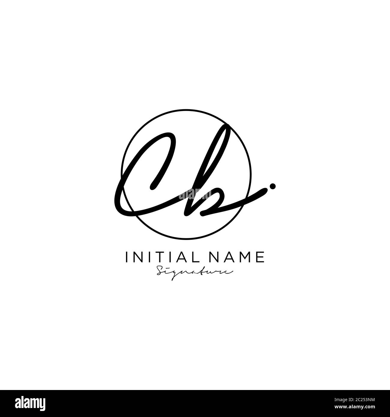 Signature cb hi-res stock photography and images - Alamy